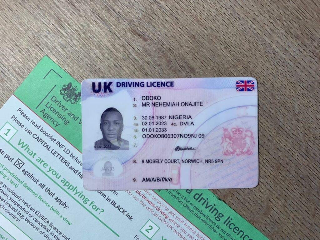 Buy UK driving license online » My Document Solution